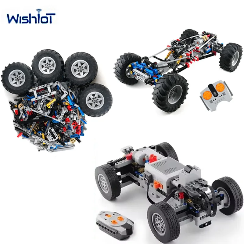 Four-wheel Drive Vehicle Chassis Technology Building Blocks Boys ...