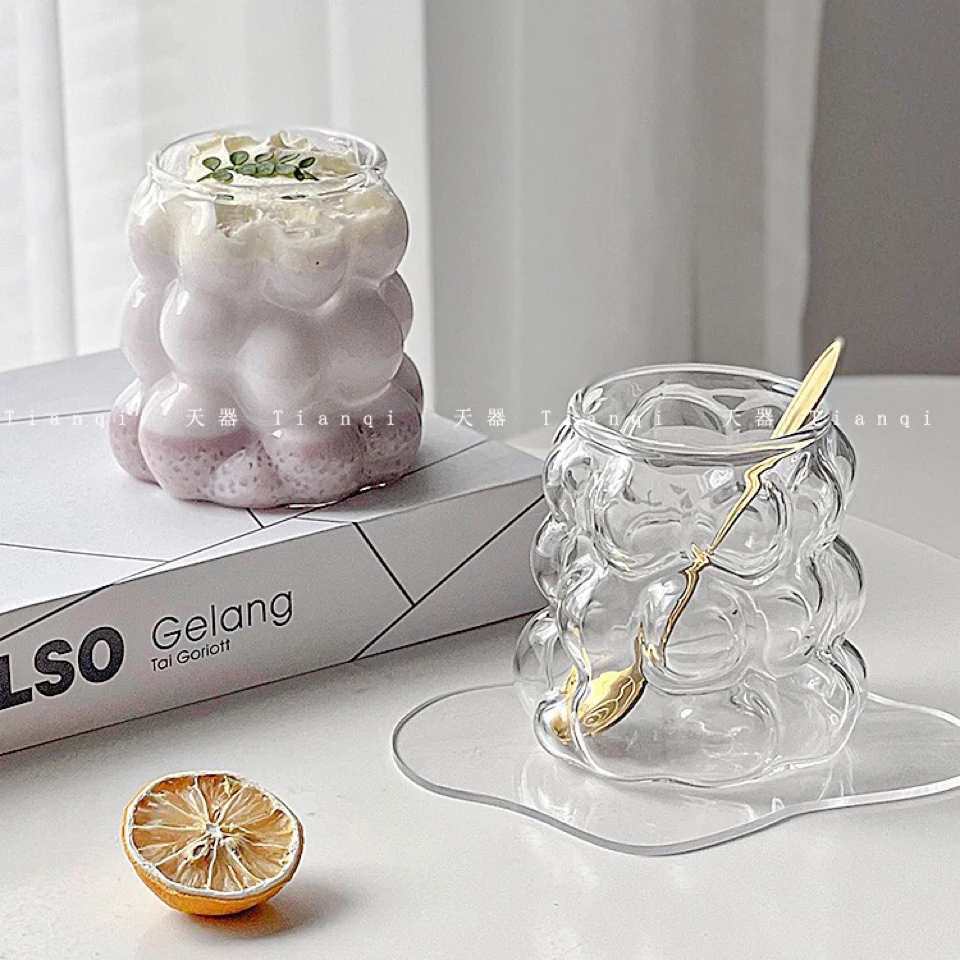 Transparent-glass-personality-ins-style-coffee-cup-heat-resistant-high ...