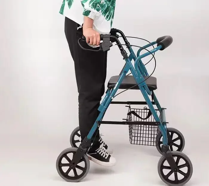 Steady-aluminum-alloy-rollator-walker-elderly-walking-aid-4-wheels ...