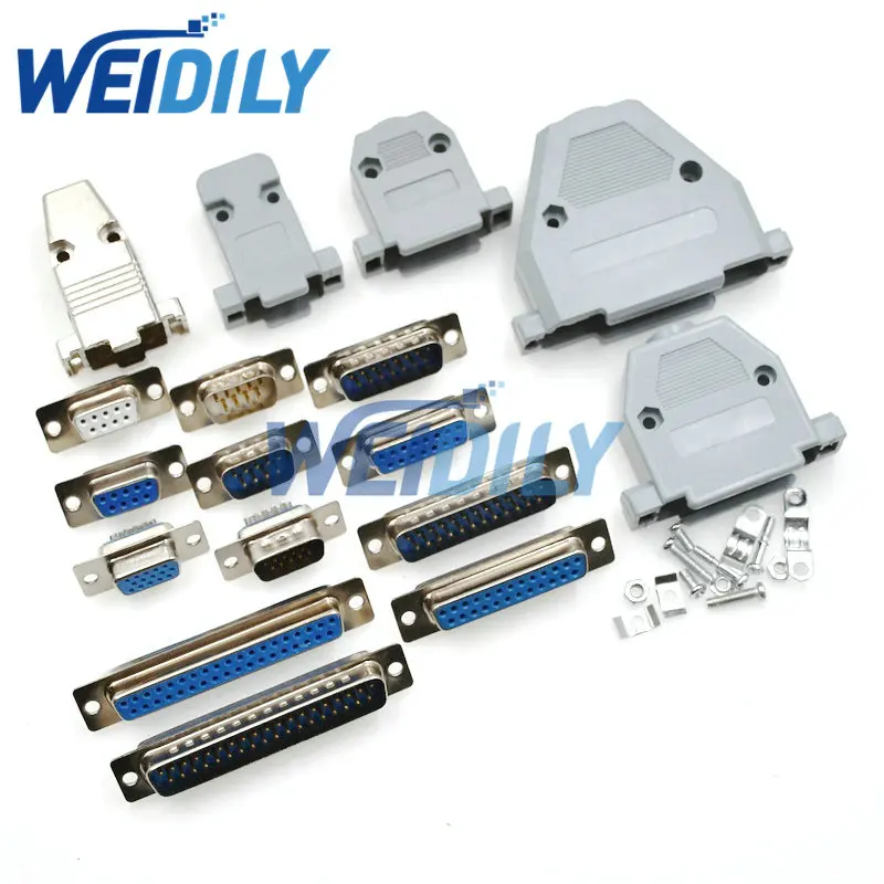 5PCS-DB9-Adapter-Connector-Core-DB15-DB25-DB37-RS232-Serial-COM-Plug ...