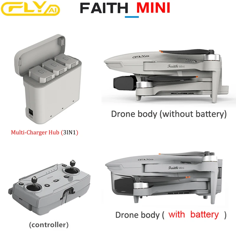 Original-CFLY-Faith-MINI-Drone-Body-With-3-Axis-Gimbal-Camera-Charger ...