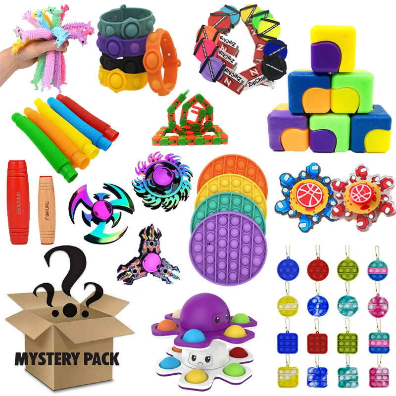 3-5pcs-Random-Fidget-Toys-Mystery-Gifts-Pack-Surprise-Box-100-Different ...