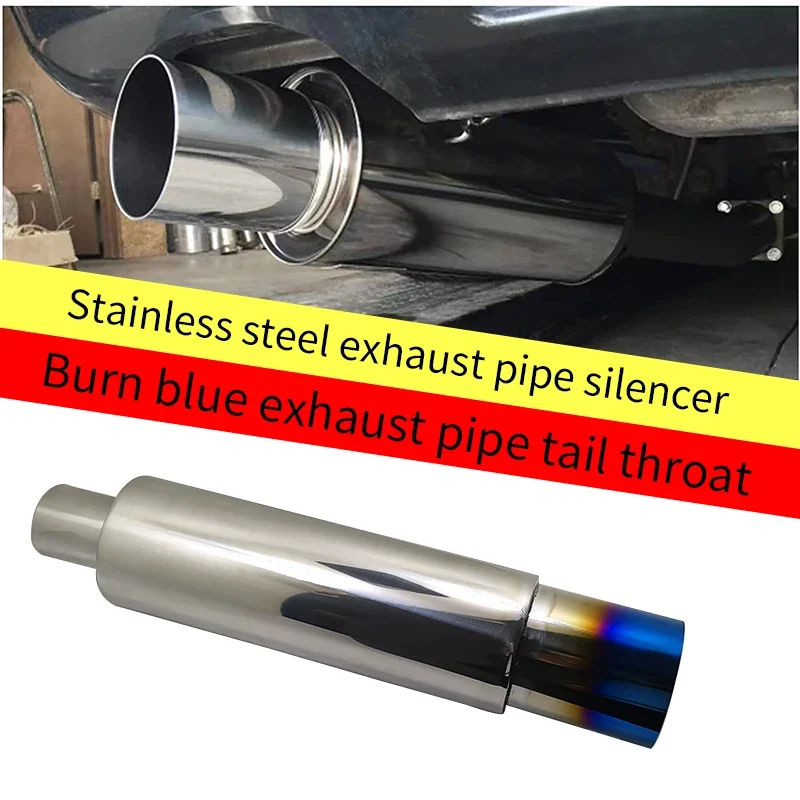 Car modification, racing car, stainless steel exhaust pipe muffler ...