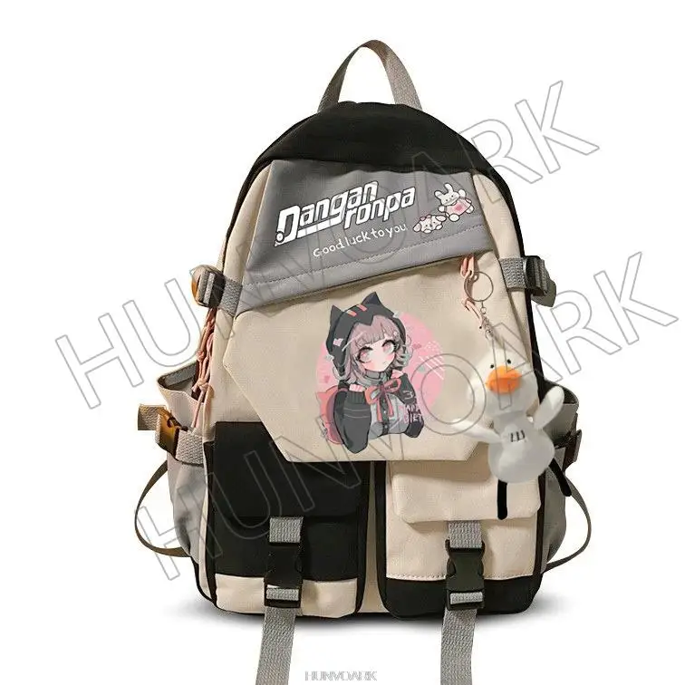 Danganronpa Nanami Chiaki Backpack Lady Travel Laptop Backpack Harajuku ...
