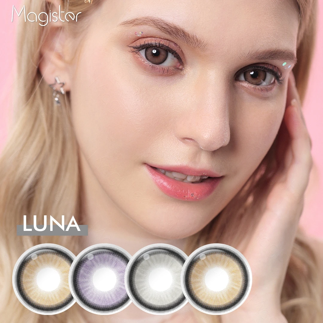 New-Arrivals-Magister-1-Pair-Colored-Contact-Lenses-Natural-Look-Fast ...