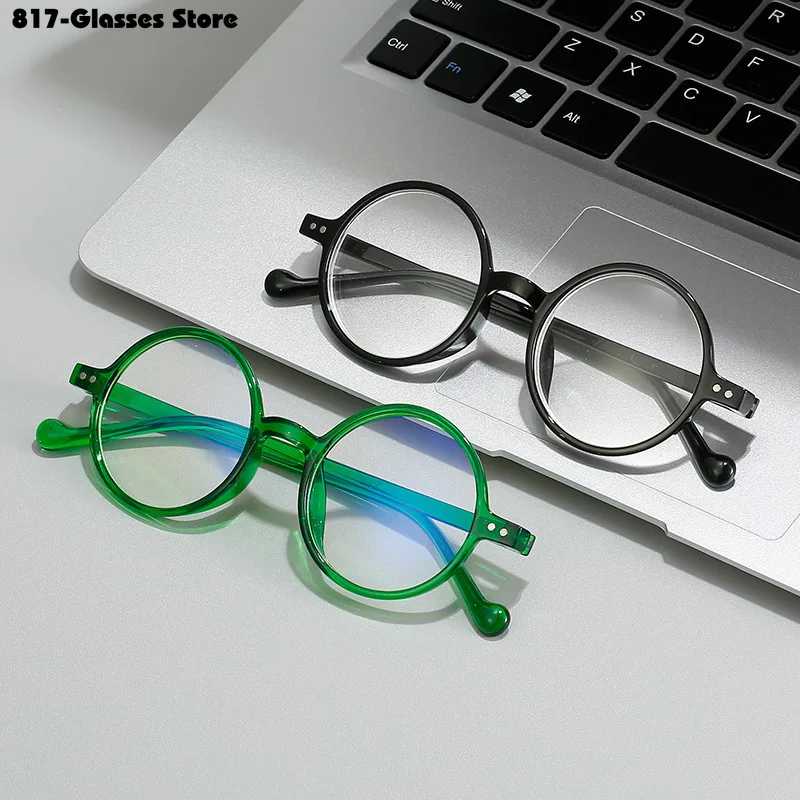 Retro-Small-Round-Frame-Reading-Glasses-for-Men-and-Women-High ...