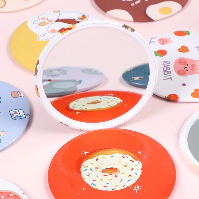 1pc-Cartoon-Makeup-Mirror-Cute-Pocket-Portable-Traveling-Makeup-Small ...