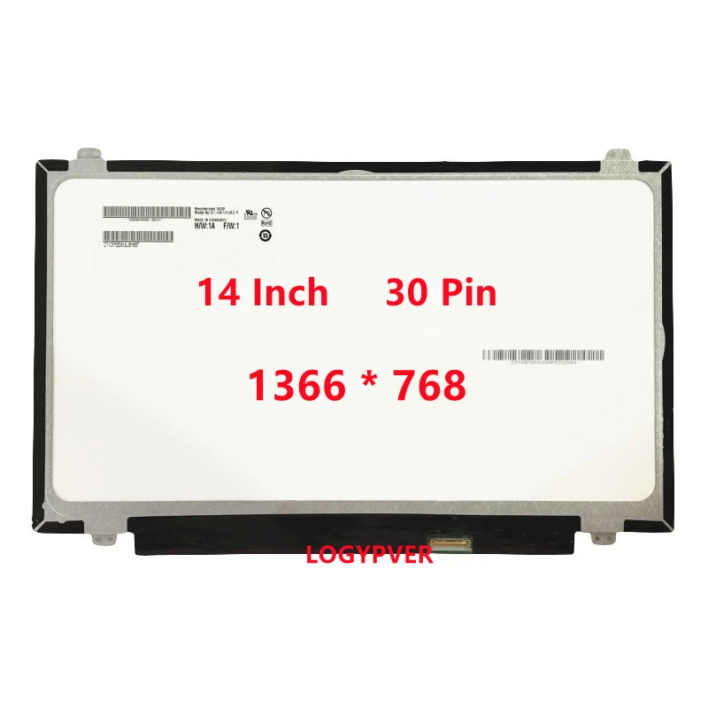 14-inch-Laptop-LCD-Matrix-LED-Screen-B140XTN03-3-LP140WH2-TPS1-HB140WX1 ...