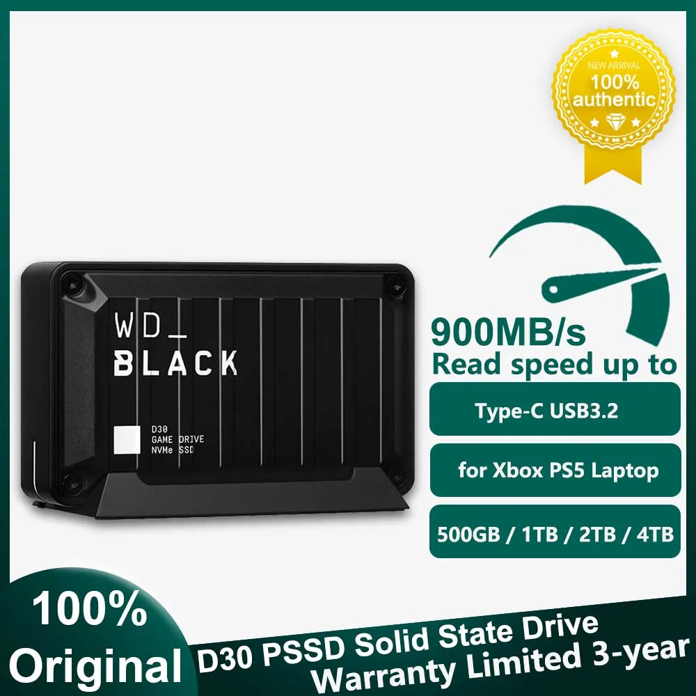 Western-Digital-WD-Black-D30-Game-Drive-1TB-2TB-Solid-State-Drive-for ...