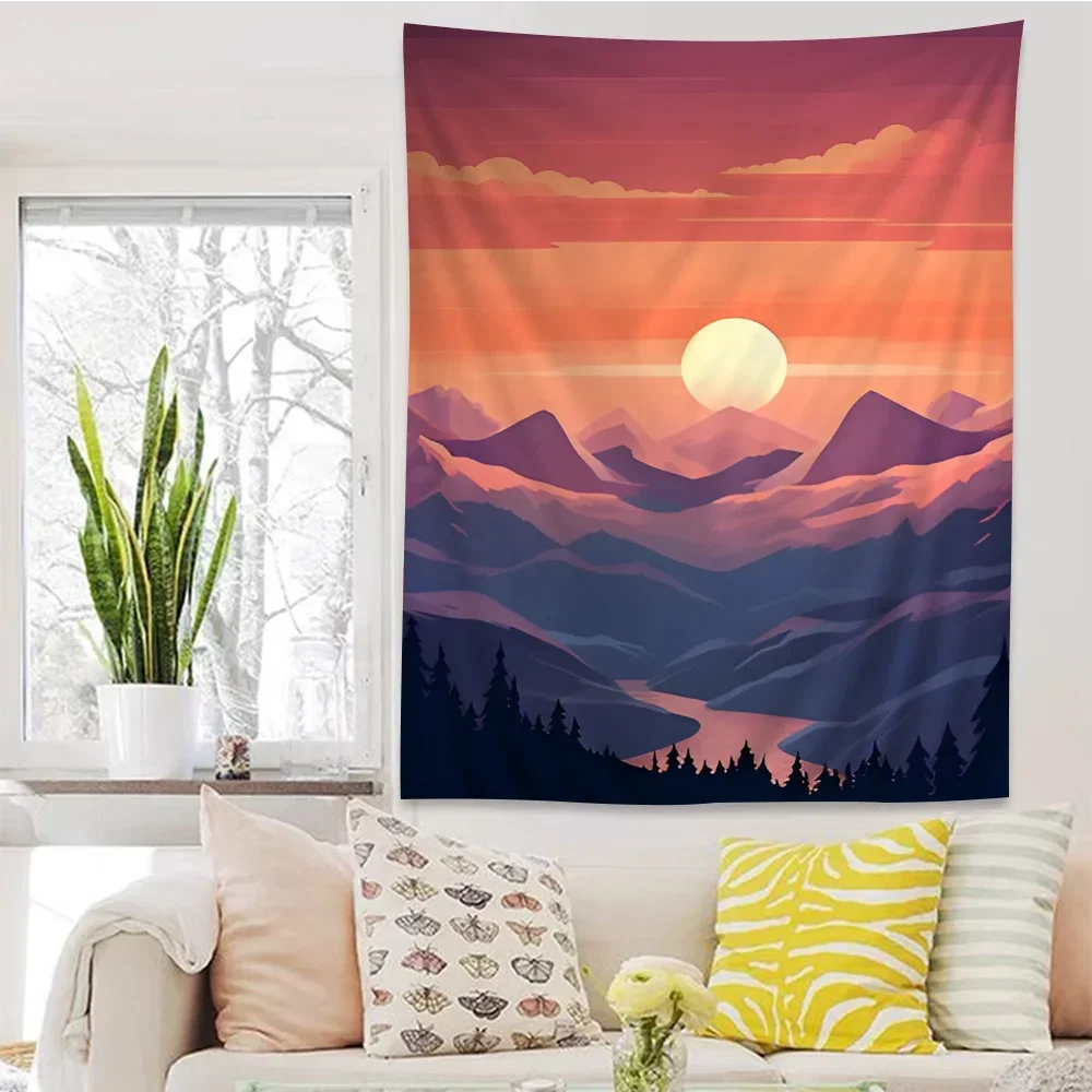 Firewatch-Forest-Anime-Tapestry-Art-Science-Fiction-Room-Home-Decor ...