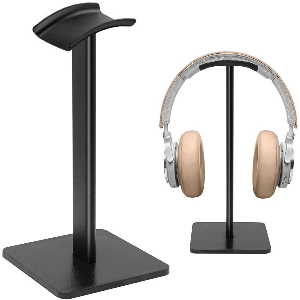 New-Aluminium-Alloy-Metal-Headset-Stand-Holder-Headphone-Rack-Mount ...