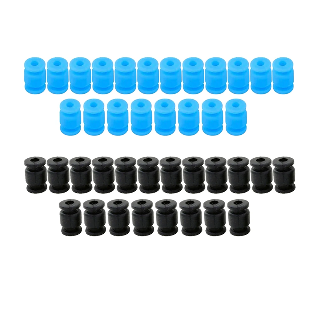 20PCS-M3-13x9x3-5mm-Anti-vibration-Rubber-Shock-Absorber-Ball-Gimbal ...