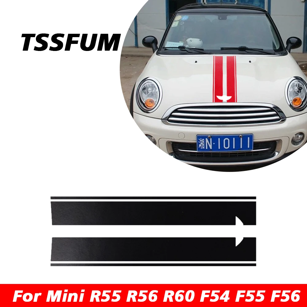 Car-Hood-Racing-Stripes-Decals-Racing-Stickers-for-Mini-Cooper-S-JCW ...
