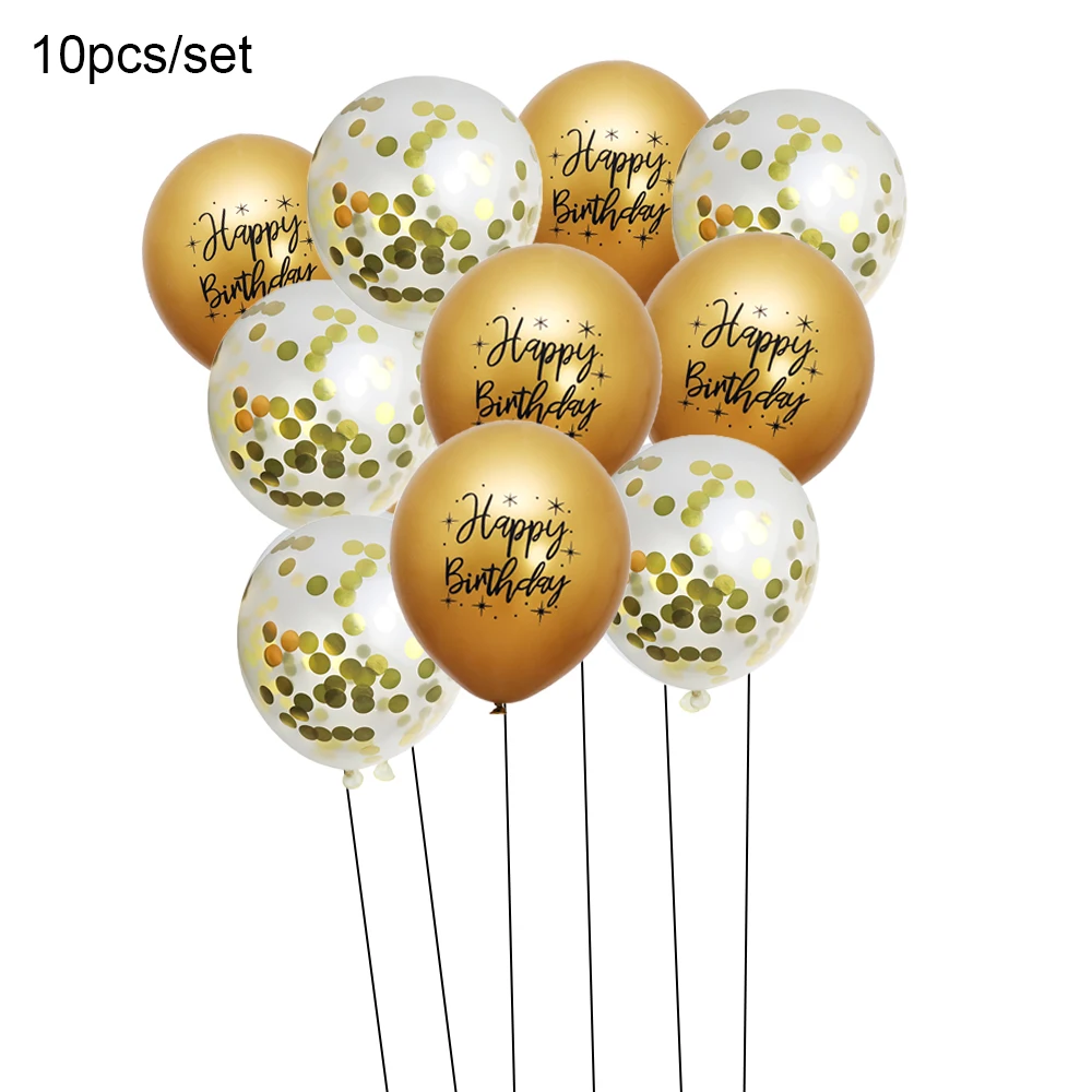 Globos con letras y números de aluminio de estilo negro plateado para ...