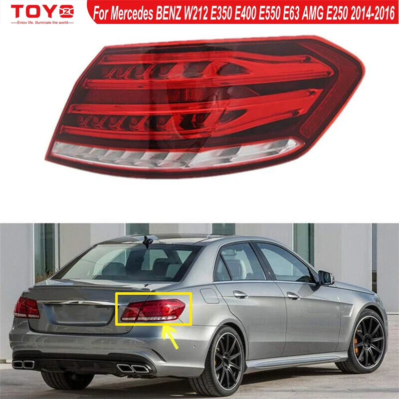 TOYO Right Outer Side LED Tail Rear Lamp Light For Mercedes Benz W212 ...
