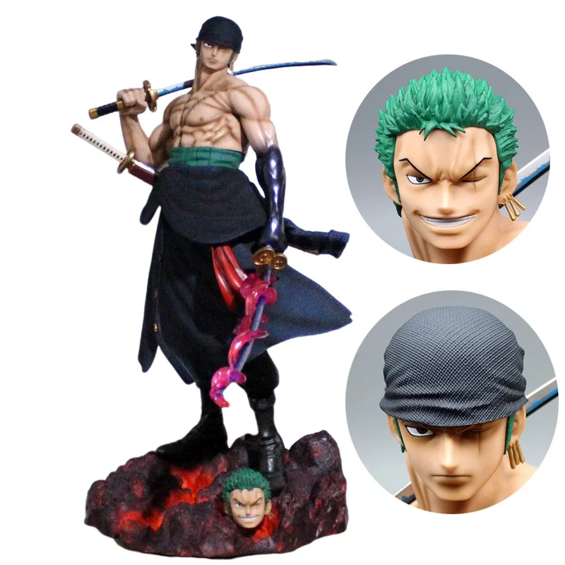 75cm-One-Piece-Zoro-Figures-GK-Roronoa-Zoro-Action-Figures-PVC-Anime ...