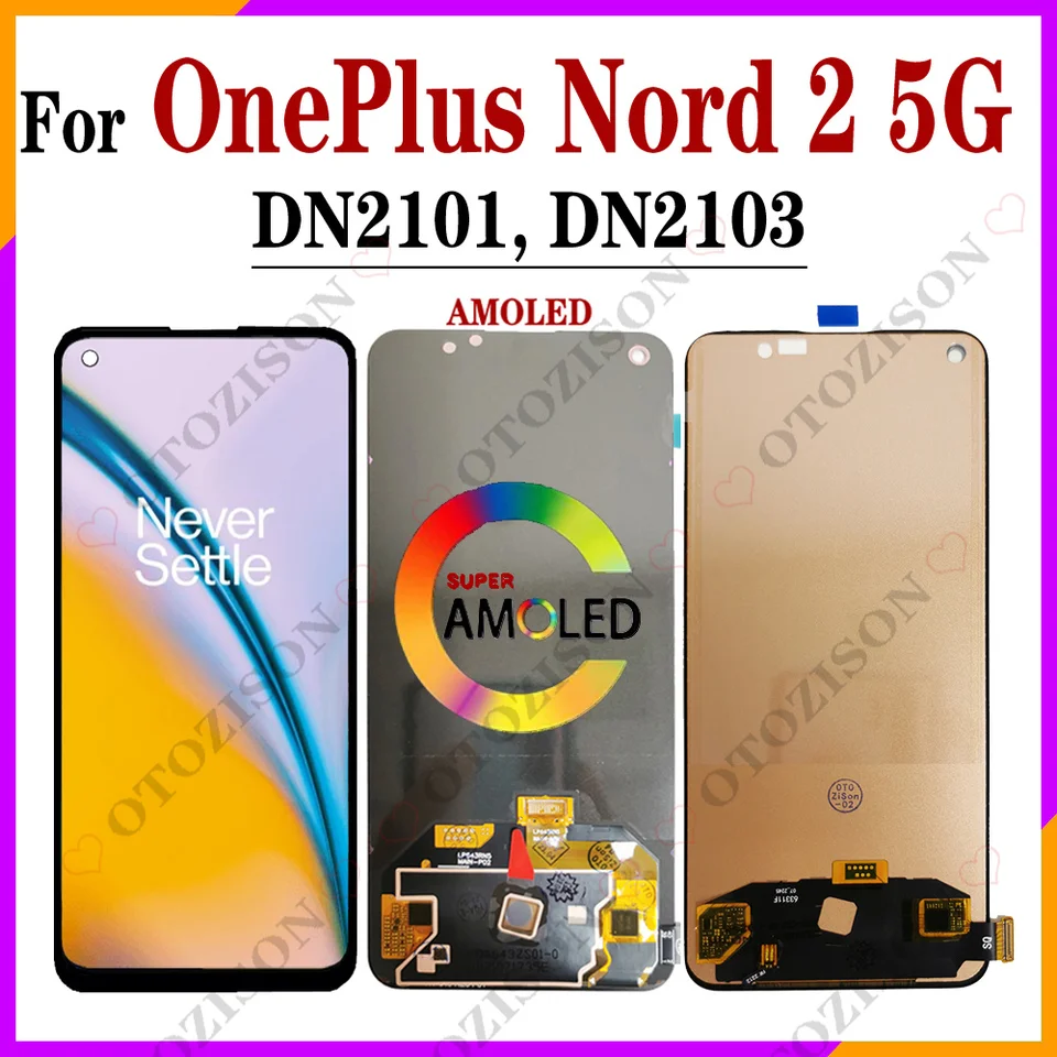 Oneplus 11 5 G LCD Screen For OnePlus Nord 2 5G LCD Display For OnePlus ...