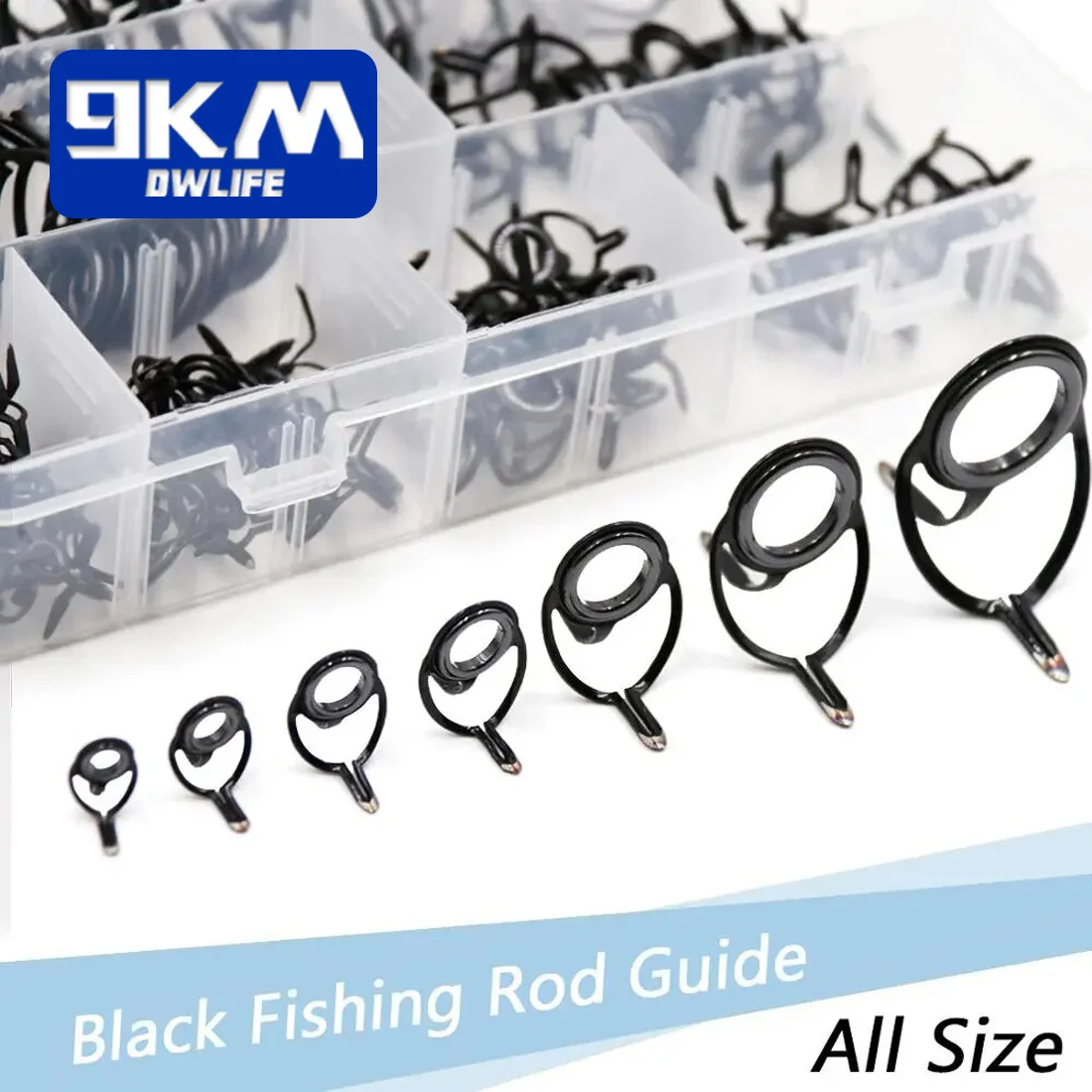 High-Quality-Fishing-Rod-Guide-Repair-Kit-Stainless-Steel-Frame-and ...