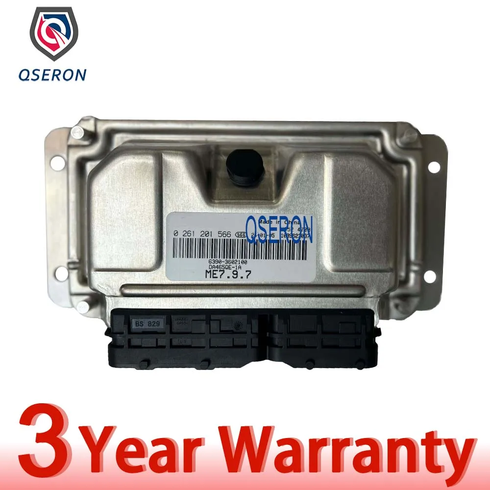 ECU Electronic Control Module Unit ME7.9.7 M7.9.7 0261201566 6390 ...