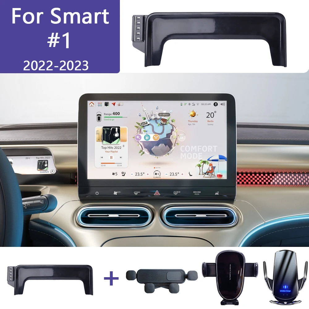 Car-Phone-Mount-For-Smart-1-1-Brabus-2022-2023-Infotainment-Screen ...