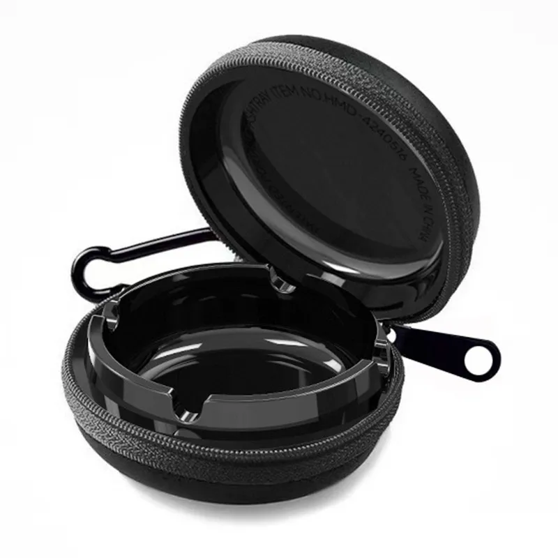 Mini EVA Pocket Ashtray With Carabiner Portable Ashtray With Lids ...