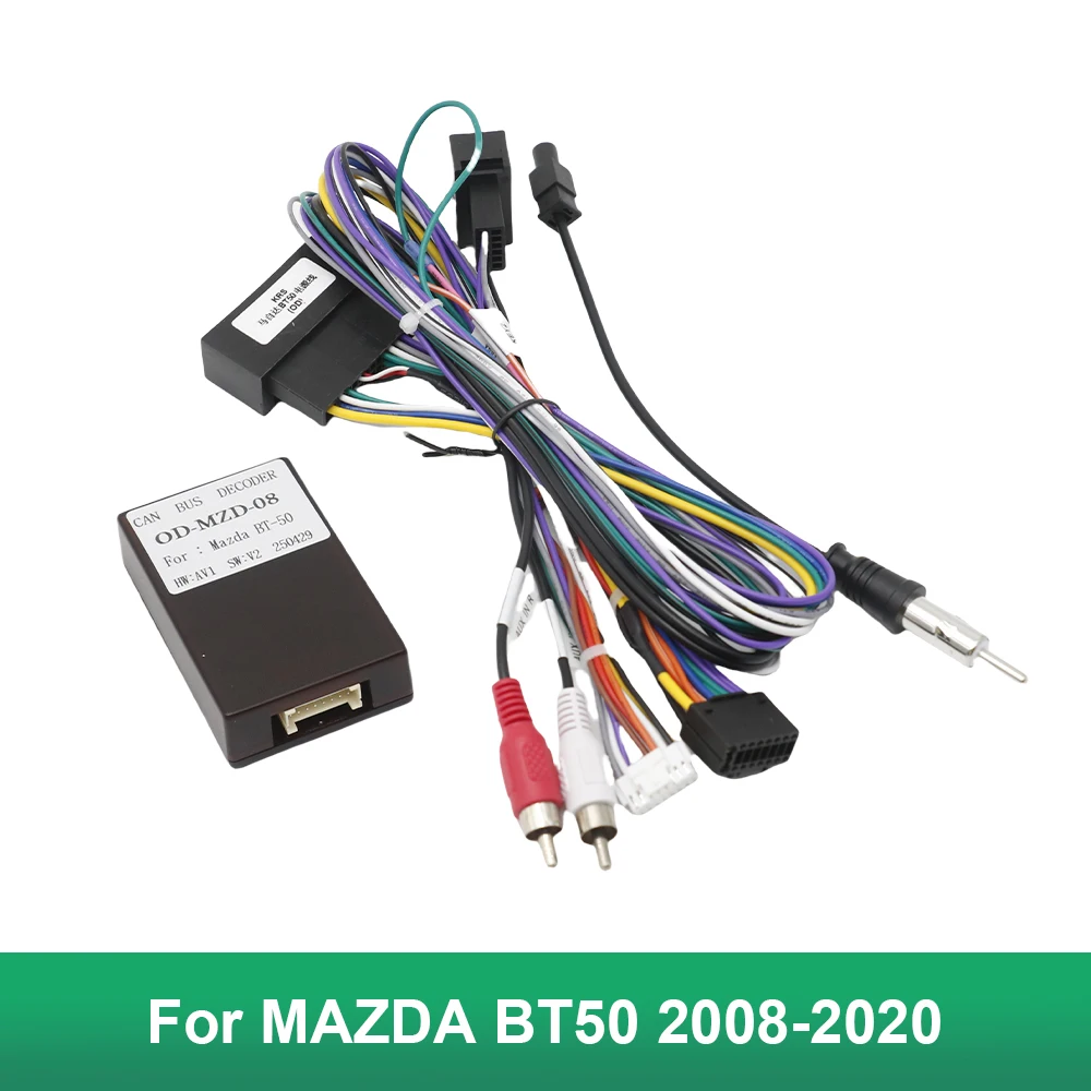 16 Pin Canbus Box For MAZDA BT50 2008-2020 2 Din Android GPS Radio ...