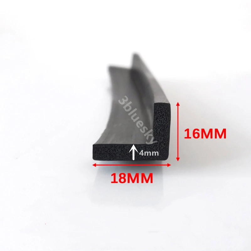 Custom EPDM Foam Rubber Angle Corner Protecor Edge Encloser Shield ...