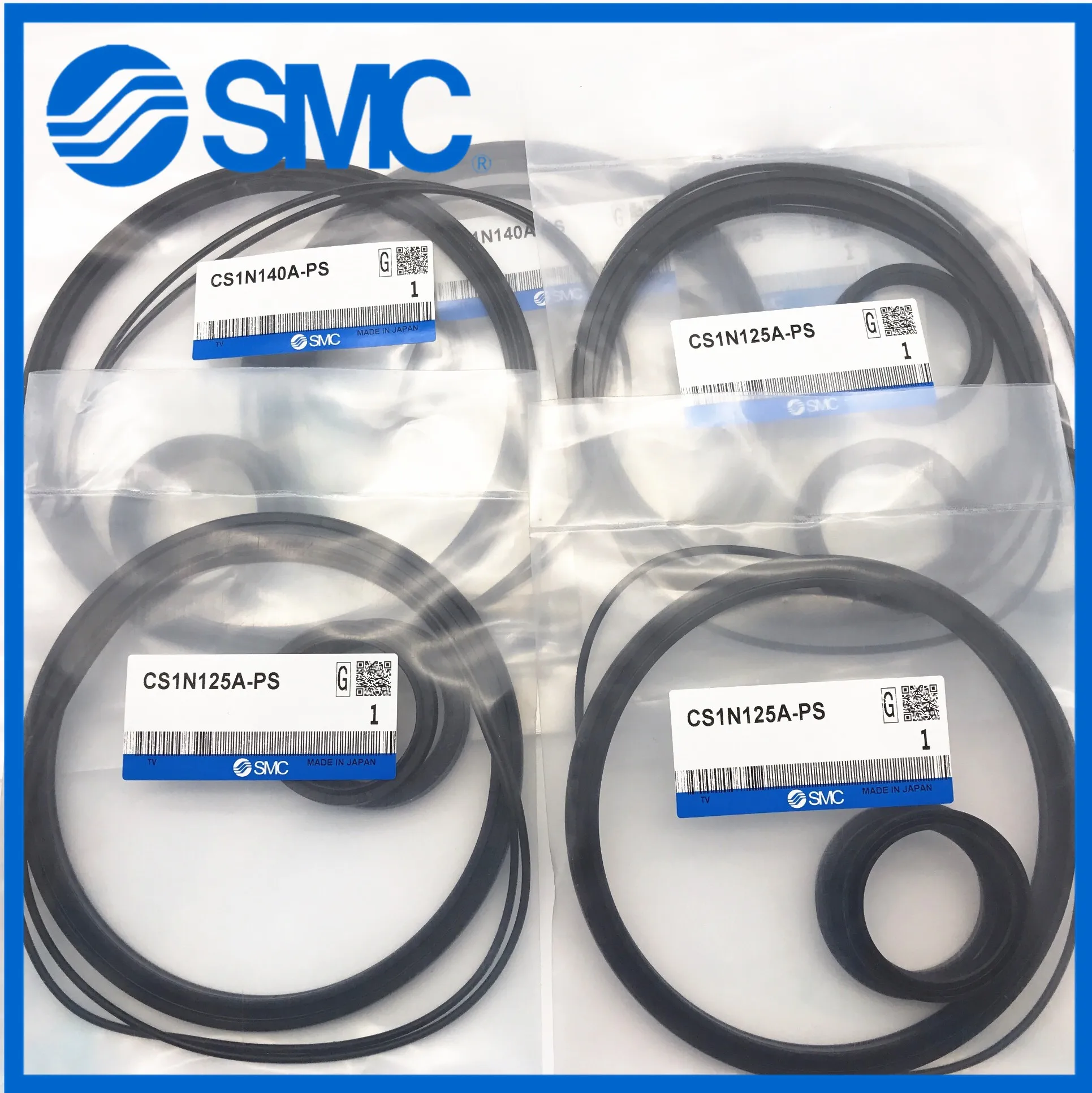 SMC-sealing-ring-cylinder-repair-kit-CS1N125A-140A-160-180-200-250-PS ...