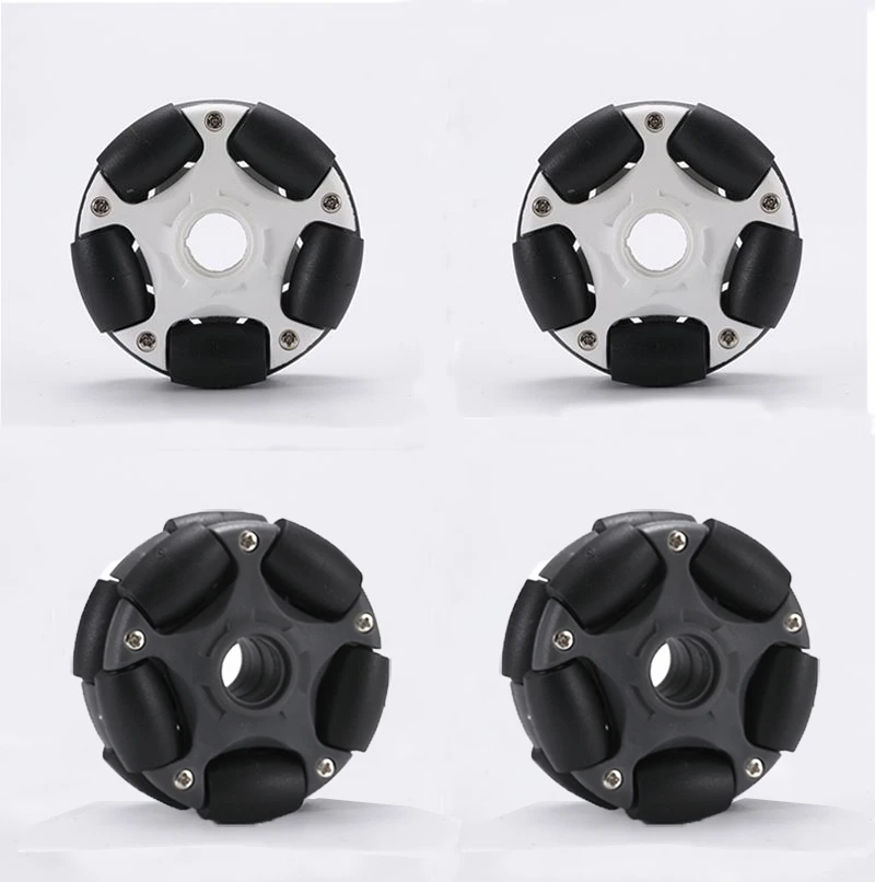4PCS 58mm Nylon Omni Wheel For ROS Platform Robot Smart Car Suitable ...