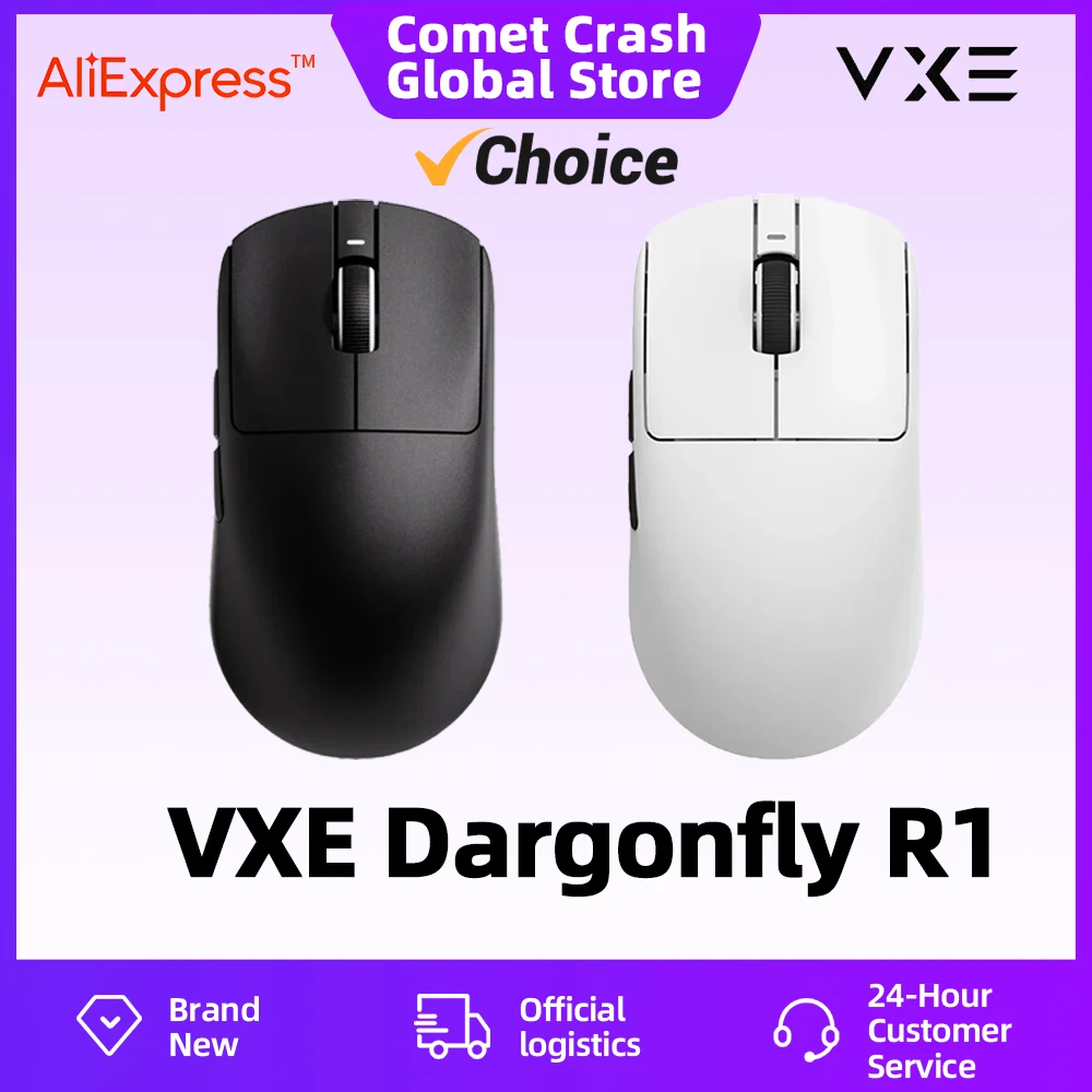 VGN-VXE-Dragonfly-R1-Wireless-Gamer-Mouse-PAW3395-48g-4KHz-Rechargeable ...