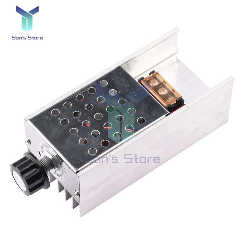 AC 220V 6000W Potentiometer Super Power Thyristor Electronic Voltage ...