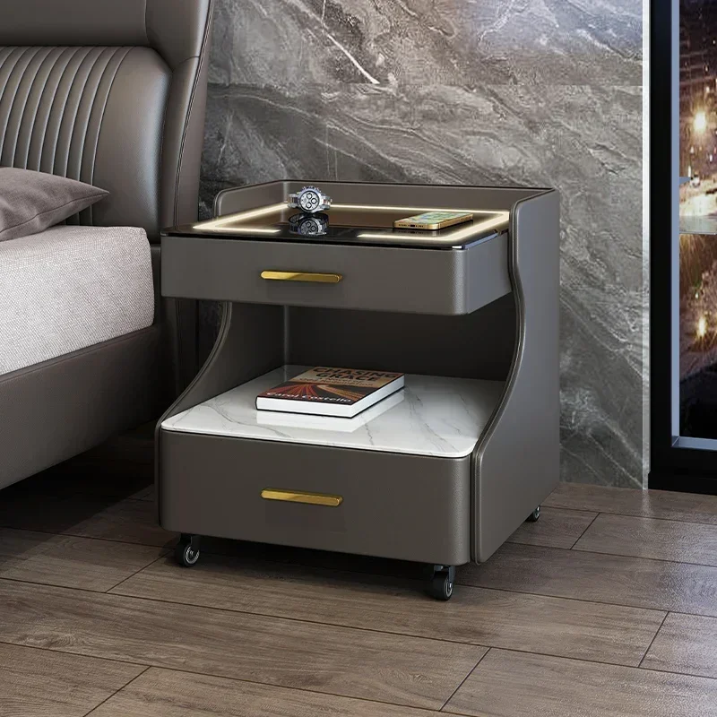 White-Bedside-Table-Gamer-Cabinet-Coffee-Mesas-Cheap-Small-Night-Wood ...