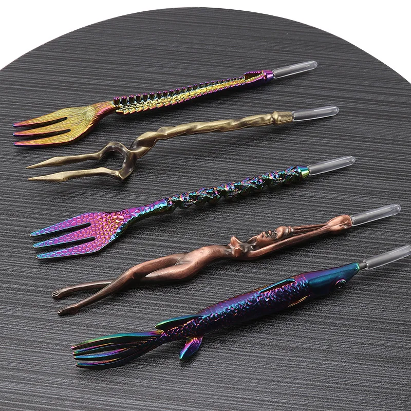 Various Hookah Accessories Forks Piercing Tools, Colorful Fork Plus ...