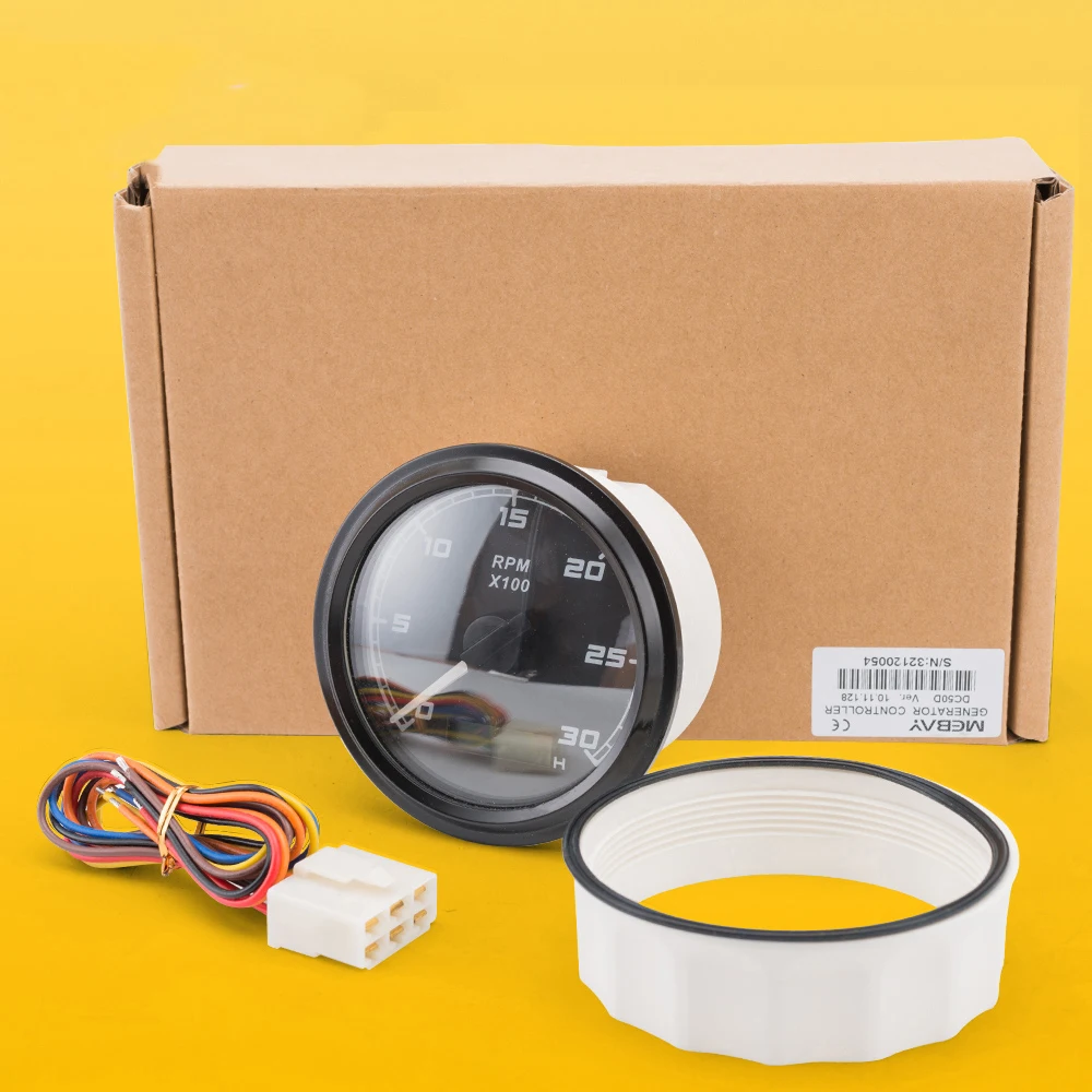 Control analog pannel rpm hour speed meter lcd display VDO mechanical ...