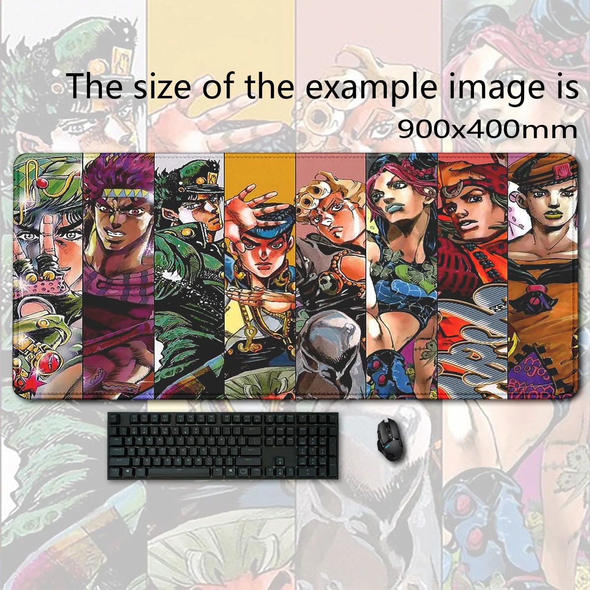 PC-Gamer-Joseph-Joestar-Mouse-Pad-Cabinet-Keyboard-Gaming-Accessories-J ...