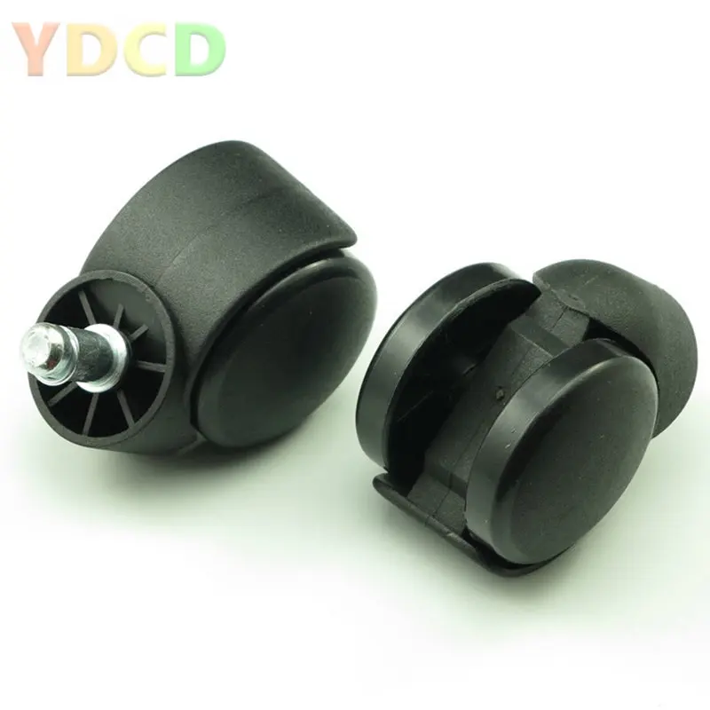 1PCS-50mm-Office-Swivel-Chair-Sofa-Wheel-Rollers-Black-Plastic ...