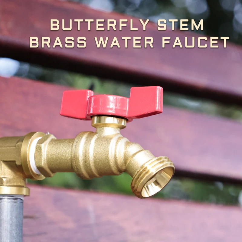 TMOK-Butterfly-Brass-Water-Faucet-Wine-Tank-Outdoor-Garden-Water-Tap-1 ...