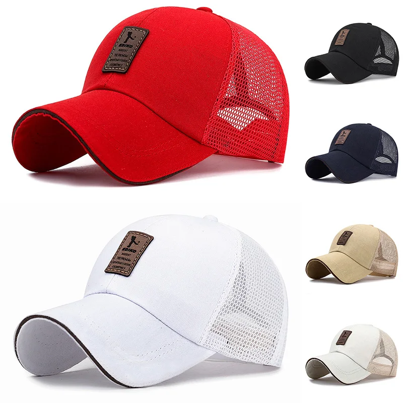 Breathable-Mesh-Cap-Men-Women-Visor-Net-Baseball-Cap-Hip-Hop-Hats-Sun ...