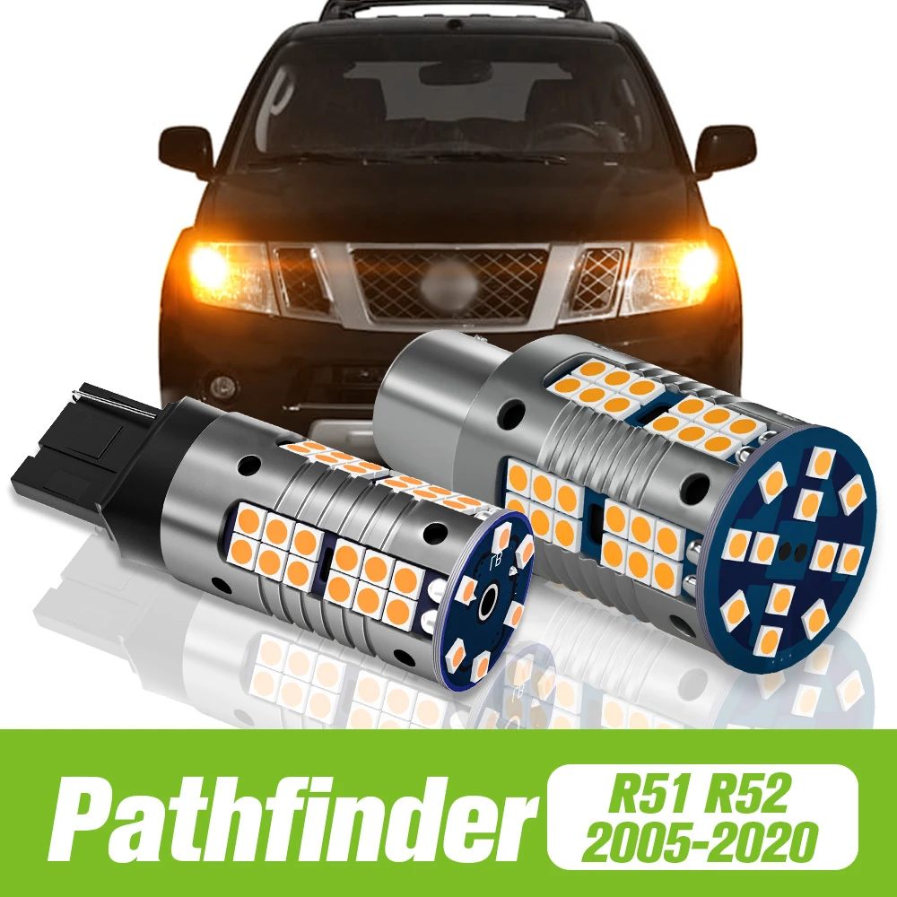 Luz LED de señal de giro para Nissan Pathfinder R51 R52 2005 2020, 2011 ...