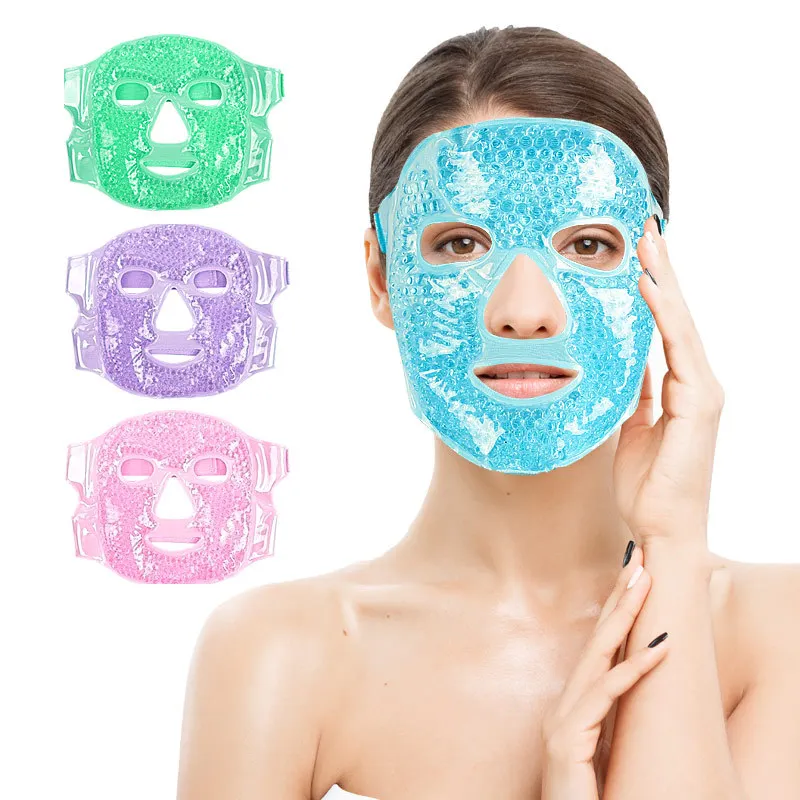 Ice-Pack-Ice-Bag-Therapy-Gel-Bead-Face-Mask-Care-Ice-Face-Mask-Hot-And ...