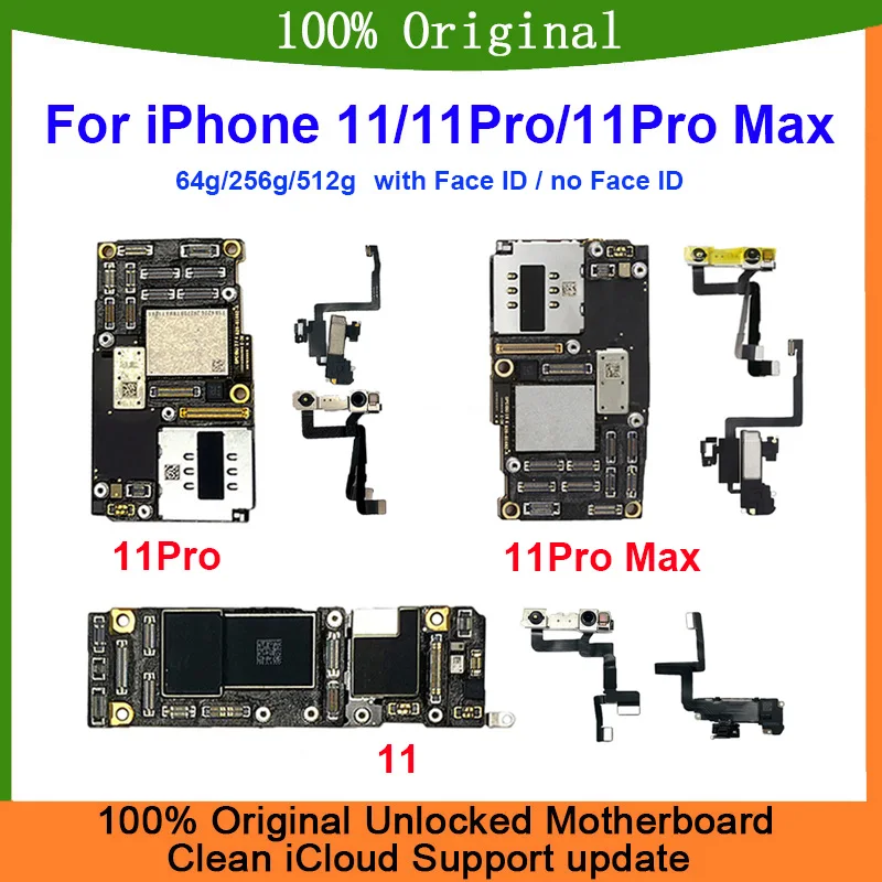 Placa-base-Original-para-iPhone-11-Pro-Max-11-Pro-11-placa-base-aut ...