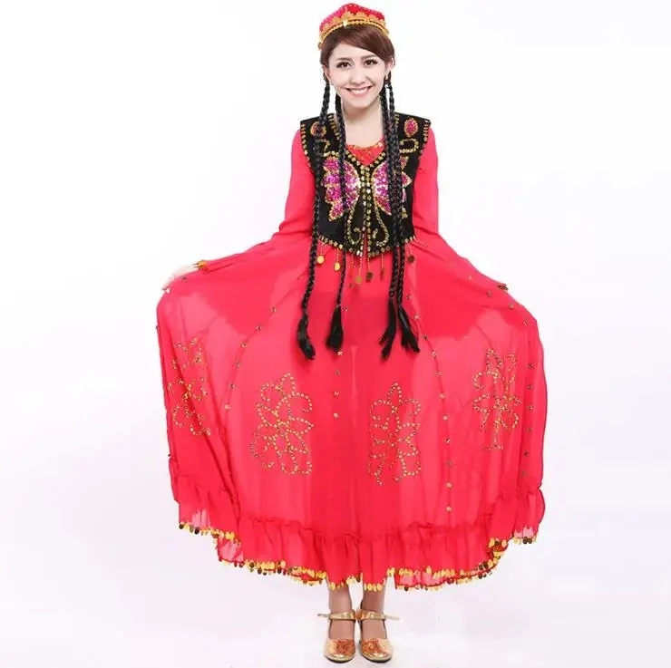 Women dance costumes new costume ethnic minority dance costumes ...