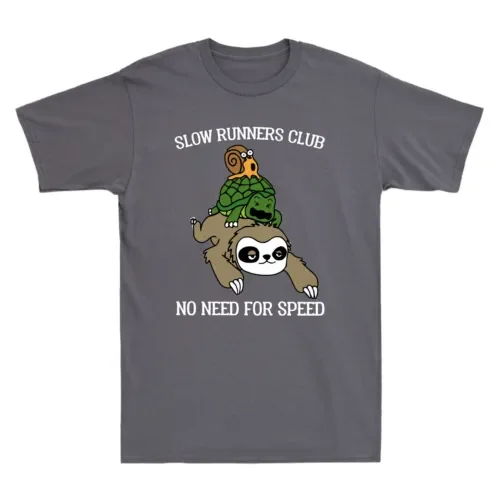 Sloth-Snail-And-Turtle-Slow-Runners-Club-No-Need-For-Speed-Funny-T ...