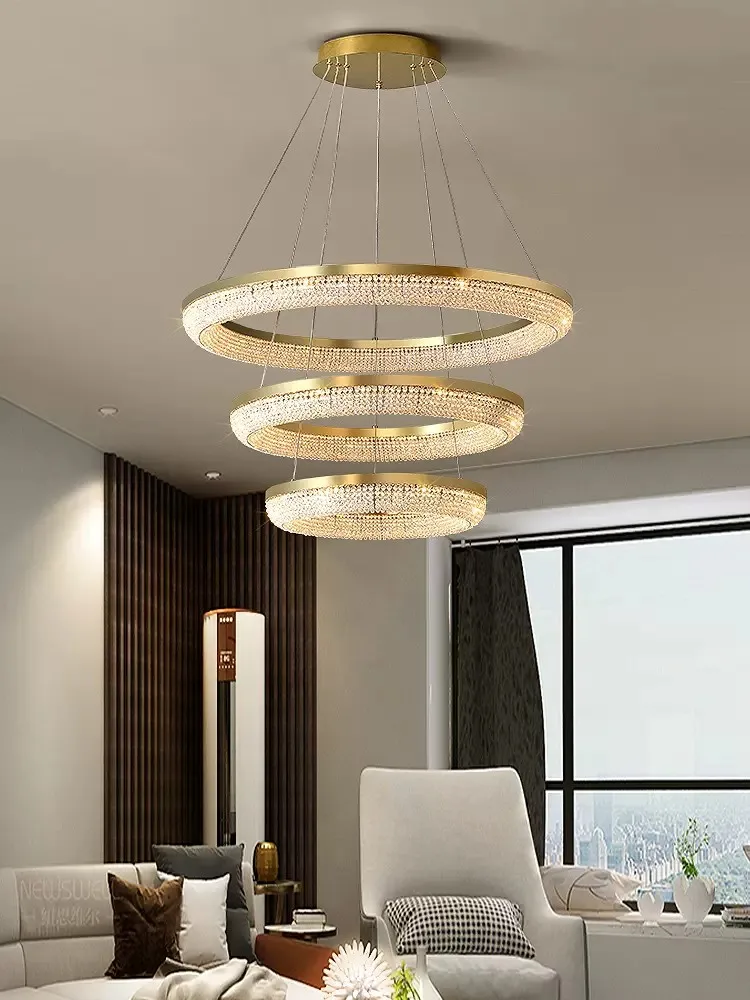 Modern-Round-Led-Ring-Light-Luxury-Ceiling-Chandeliers-for-Dining-Room ...