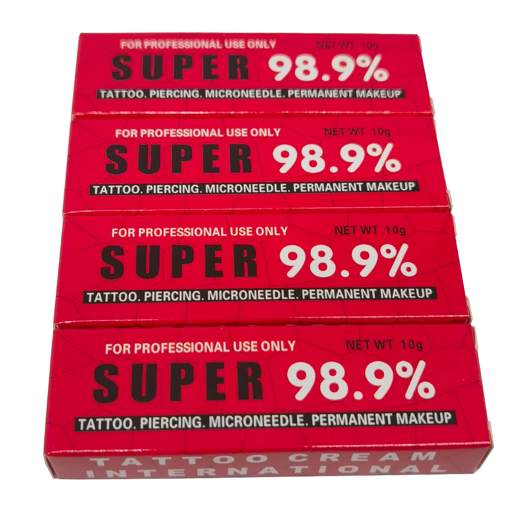 New-Red-Super-98-9-Tattoo-Cream-10g-Before-Permanent-Makeup ...