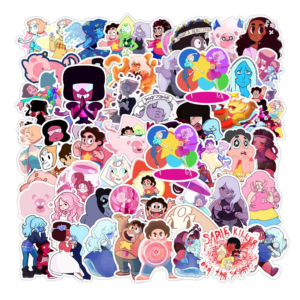 63pcs-Animation-Steven-Universe-Stickers-Cute-Cartoon-Classic-Toys ...