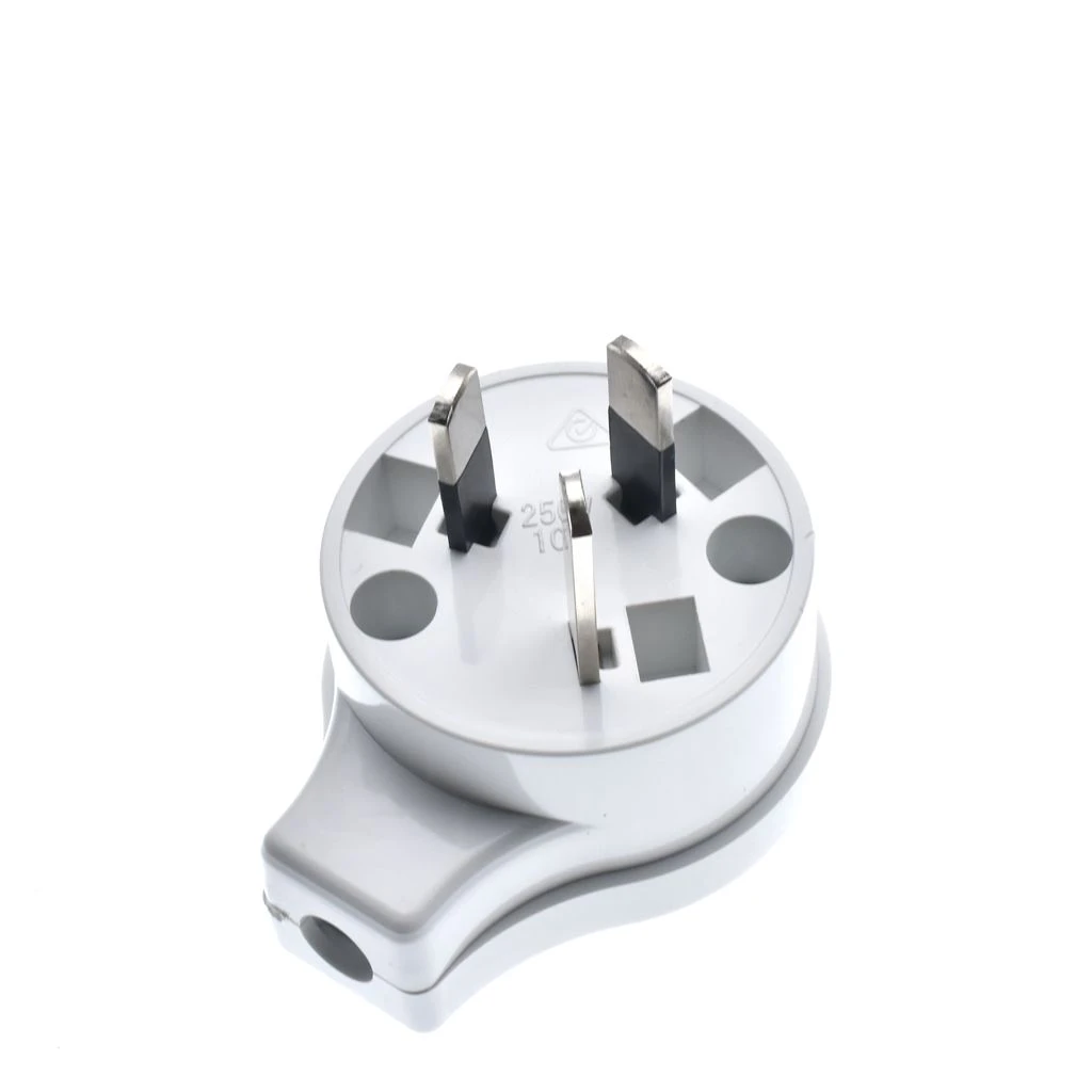 Rewirable Au Nz Australian Cn Chinese 10a Ac Electrical Power Plug 3pin ...