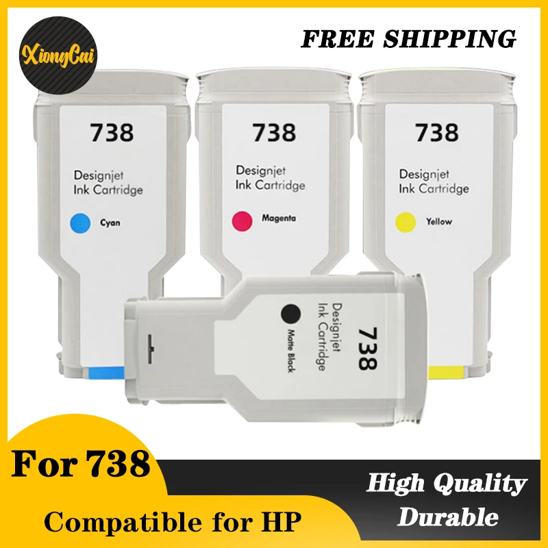 738-Compatible-Ink-Cartridge-For-HP738-738-INK-676M6A-676M7A-676M8A-498N8A-Premium-Color-Inkjet ...