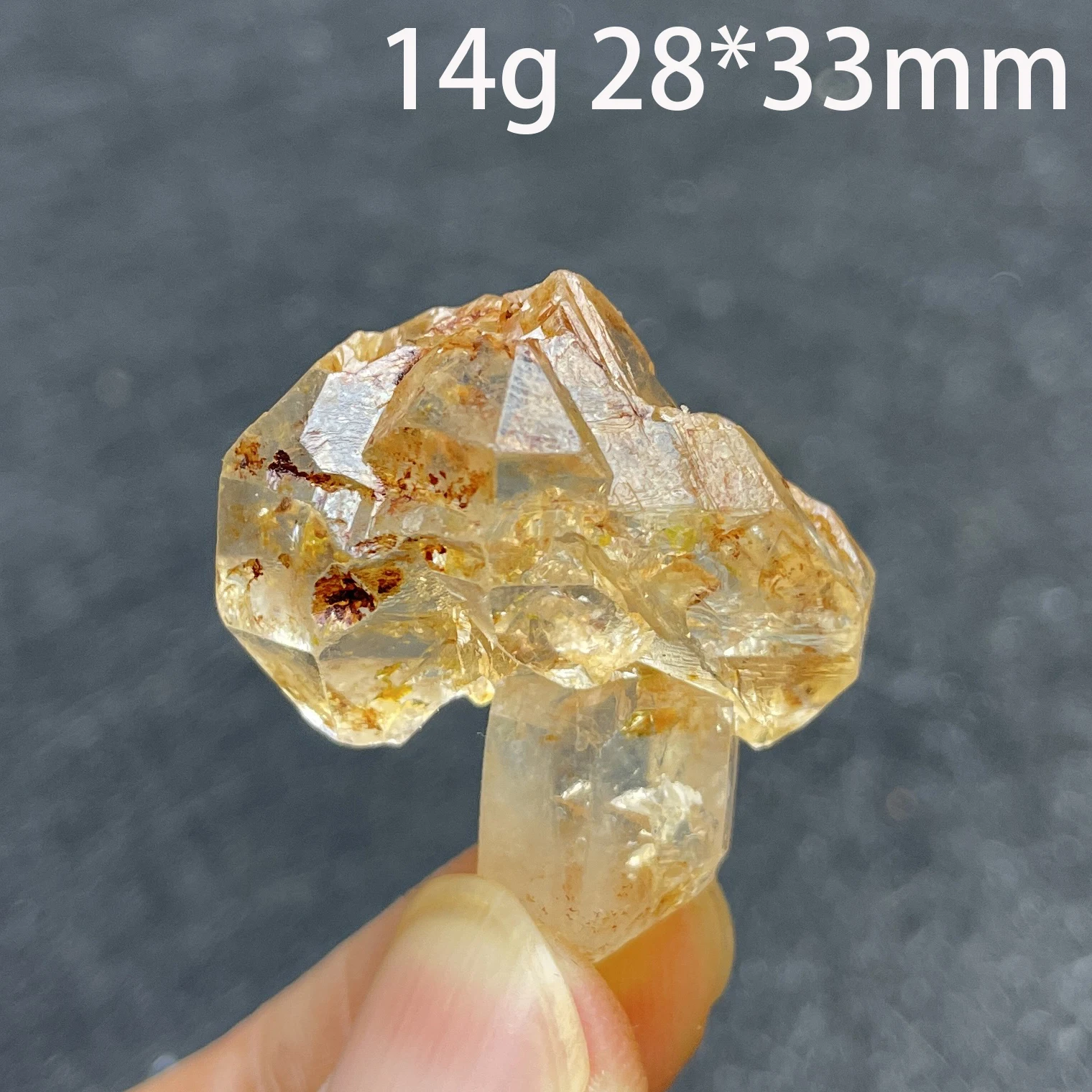 Natural Skeletal Crystal Point Fluorescence effect Mineral Specimen ...