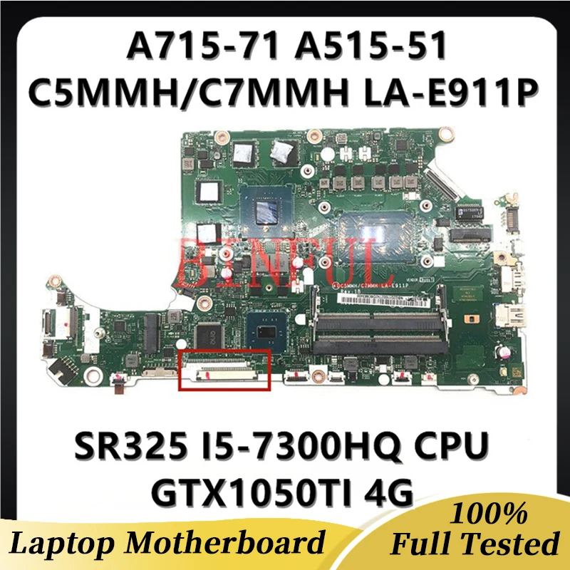 C5MMH-C7MMH-LA-E911P-Mainboard-For-ACER-A715-71-A515-51-A715-71G-Laptop ...